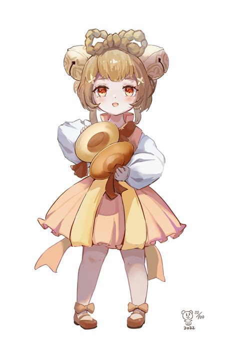 Yaoyao Genshin Impact Drawn By Bear Minstrel Danbooru