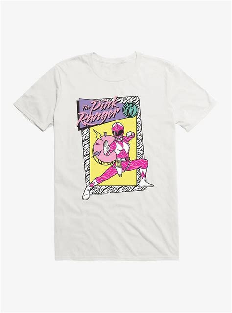 Pink Power Ranger T Shirt Hot Topic