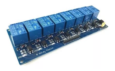 Módulo Relé Canales Arduino Raspberry Microcontrolador Cuotas sin interés