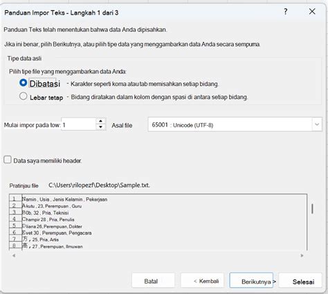 Membuka File Csv Utf 8 Dengan Benar Di Excel Dukungan Microsoft