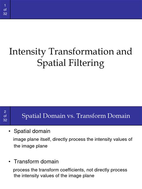 Chapter 32 Image Enhancement Histogram Pdf Digital Signal