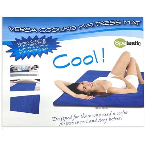 Spatastic 60x90cm Versa Cooling Mattress Mat Pillowcasebedpillow