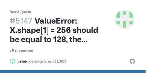 Valueerror Xshape 1 256 Should Be Equal To 128 The Number Of