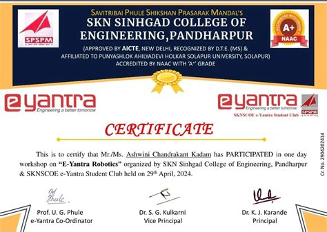 Ashwini Kadam On Linkedin Heyy I Have Attended 1day Workshop On Basics Of Robotics Organized By…