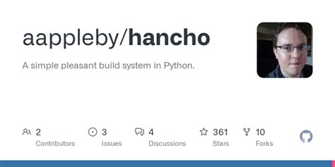 Github Aapplebyhancho A Simple Pleasant Build System In Python Rubem Didini