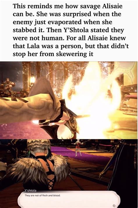 Alisaie Doesnt Mind Murder R Ffxiv