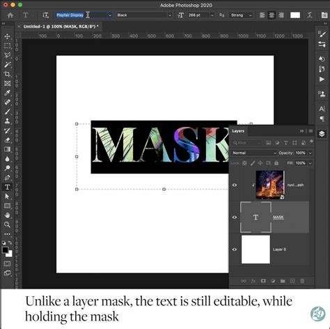 Ways Mask With Text In Photoshop From Beginner To Advanced Levels Three