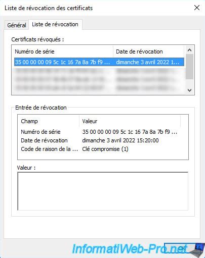 how revocation works why use it and publish a revocation list crl windows server