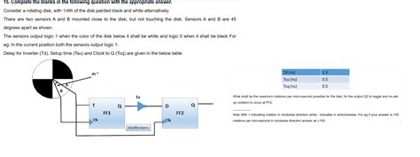 Solved Complete The Blanks In The Following Question With Chegg