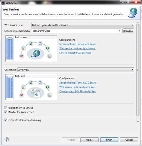 Create Java Soap Web Service Using Eclipse