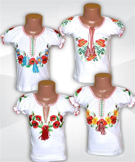 Вишиванка для дівчинки Українка інтерлок Софія Текстиль