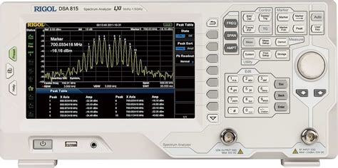 Rigol Dsa815 Tg Spectrum Analyzer Swept Spectrum Analyzer Frequency Range 9khz~1 5ghz