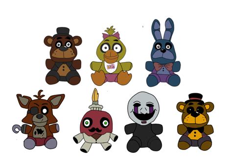 Fnaf Plus Plush By Lionshishka On Deviantart