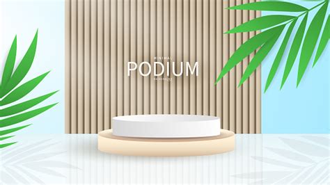 3d 배경 제품 디스플레이 추상 벡터 렌더링 3d 제품 디스플레이 프리젠테이션 쇼케이스용 스테이지 벡터 일러스트레이션 Eps 10 0명에 대한 스톡 벡터 아트 및 기타