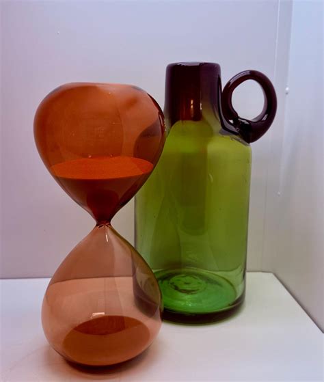 Hourglass Sand Timer Rust Etsy