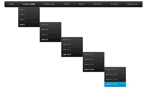 Горизонтальное меню Html Css шаблоны Как сделать горизонтальное