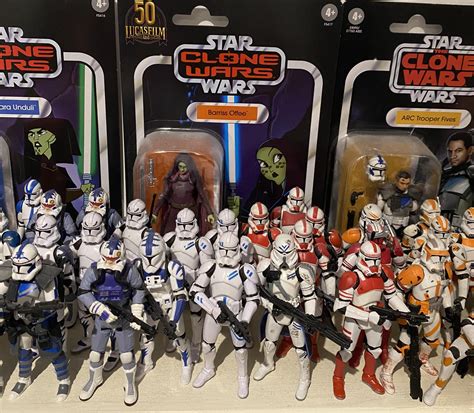 My Live Action Clone Display R Starwarscollecting