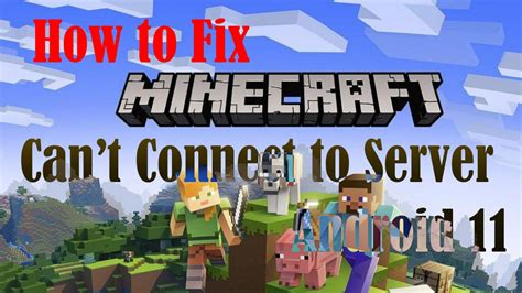 How To Fix Minecraft Cant Connect To Server Error In Android 11 The Droid Guy