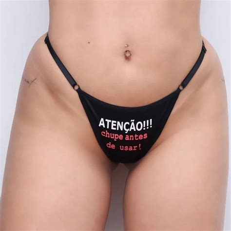 Calcinha Chupe Antes De Usar Suzy Sex Shop Produtos Eróticos
