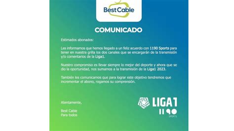 Best Cable Transmitir La Liga Tras Acuerdo Con Sports Infobae