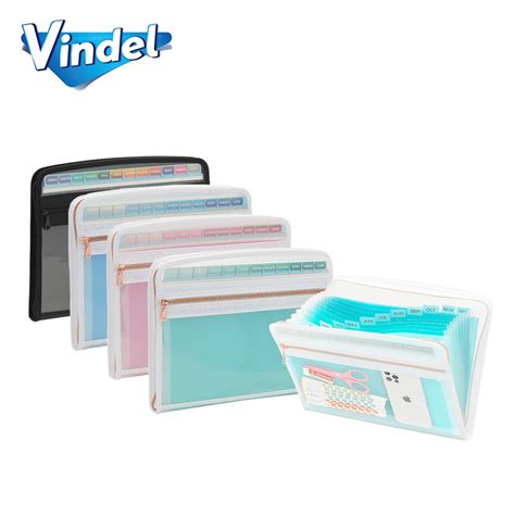 A4 Expanding File Folder Expanding Accordion File Organizer Keeper 13pockets Expandable Divider