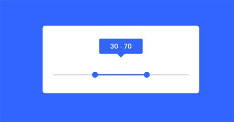 Double Range Slider Using Html And Javascript