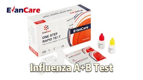 Ivd Flu Antigen Test Rapid Test Kit Flua Flub Easy Fast Influenza A B Medical Equipment And