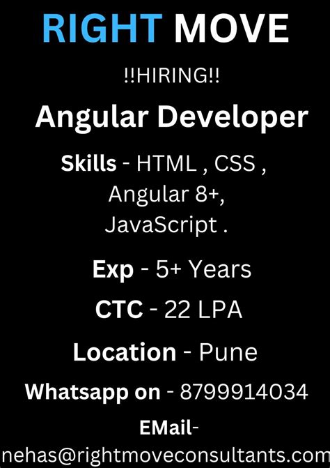 Neha S On Linkedin Angular Css Html Javascript Developer Hiring