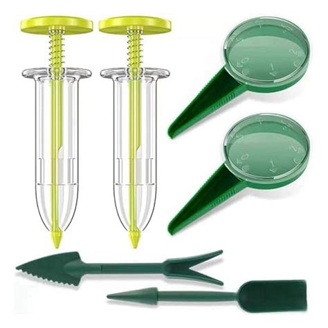 6pc Mini Seed Spreader Setmini Seed Planter Toolseed Dispenser Manual Seedlings Dibber And