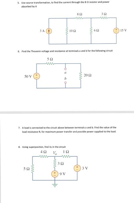 solved use source transformation to find the current