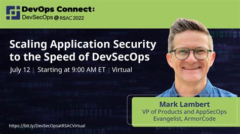 Mark Lambert Scaling Application Security To The Speed Of Devsecops
