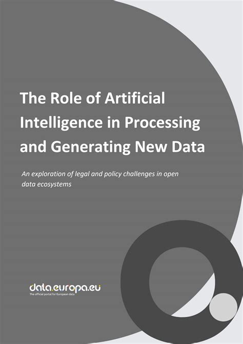The Role Of Artificial Intelligence In Processing And Generating New