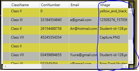 C Display Image From Database On WPF DataGrid Stack Overflow