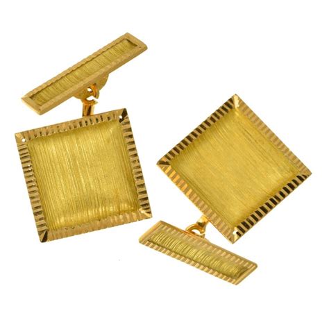18 Kt Gold Cufflinks Catawiki