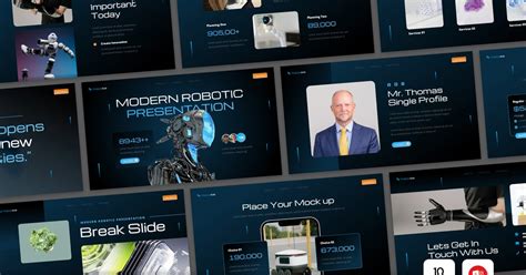 Modern Robotic Powerpoint Incl Technology And Future Envato