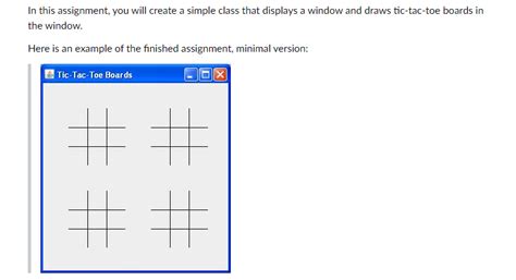 Solved Using Javascript And Gui To Code Tic Tac Toe Boards Chegg