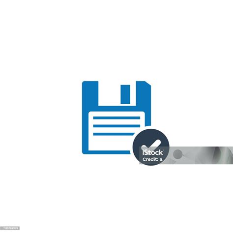 확인 기호가 있는 저장 아이콘입니다 아이콘을 저장 하 고 승인 확인 완료 진드기 완성 된 기호 0명에 대한 스톡 벡터 아트 및 기타 이미지 Istock