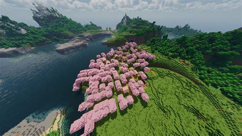 Cherry Blossom Village Rminecraft