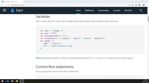 플러터flutter로 앱출시까지 4 다트dart 기본 익히기 Youtube