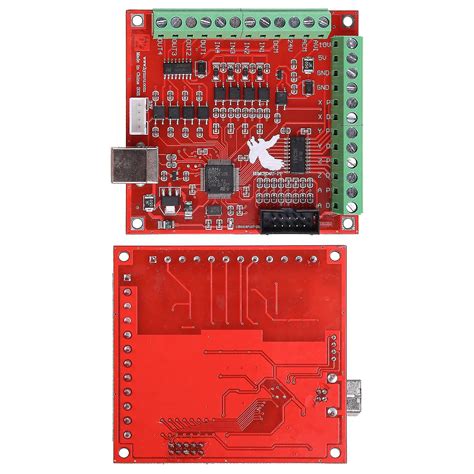 Tib 4 Axis Mach3 Stepper Motor Motion Controller Card Breakout Board