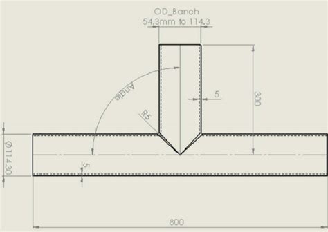 SIFs And Stresses In Branch Connections At Different Branch Angles Stressman Engineering AS