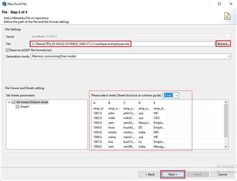 Talend Centralizing Excel File Metadata Online Tutorials Library List Tutoraspire