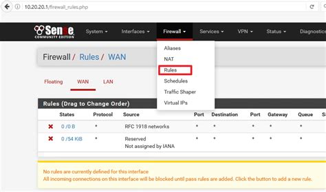 How To Define Firewall Rules On PFSense IT Blog