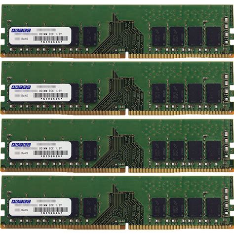 富士通 Web Mart Ddr4 3200 Udimm Ecc 16gb×4枚 1rx8 Ads3200d E16gsb4 Zd 15163390