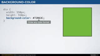 Learn CSS Fundamentals Background PPT
