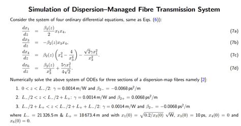 Numerically Solving A Set Of Odes Rmatlab