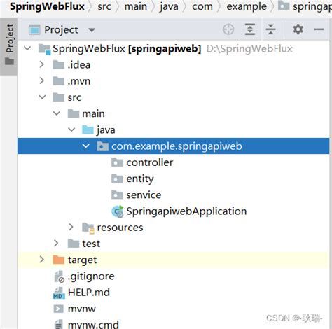 Java Webflux注解方式写一个可供web端访问的数据接口webflux接口 Csdn博客
