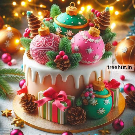 Christmas Baubles Cake Decoration Ideas With 80 Cake Decorating Techniques And Tips