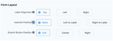 Form Design Settings In Wppayform Wp Manage Ninja