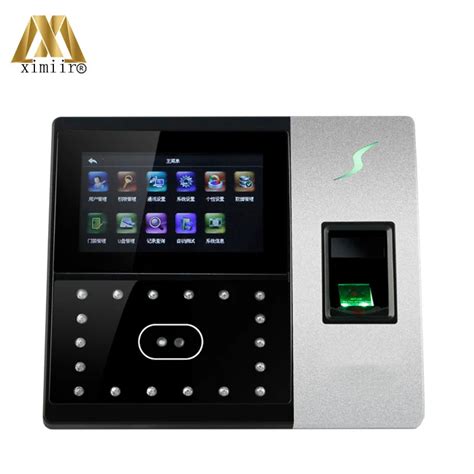 Linux System Standalone Time Clock TCP IP Network ZK Iface702 Face And Fingerprint Time